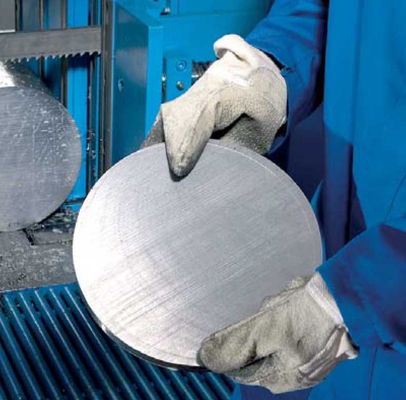 Bandsaw Blade Break-In-Process - Montfort International